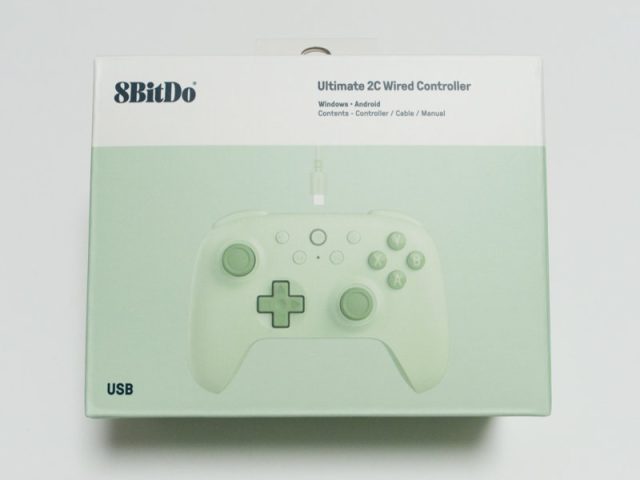 8BitDo Ultimate 2C Wired Controller：くすみカラーのおしゃれなゲームコントローラー | ジユウメモメモ